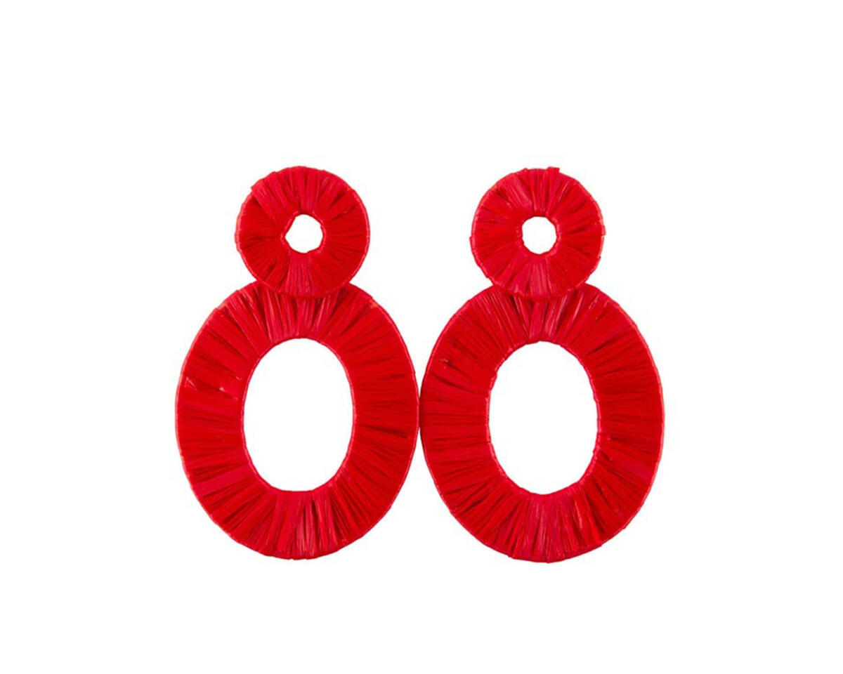 Aros largos circulares calidad premium | Distrito Moda