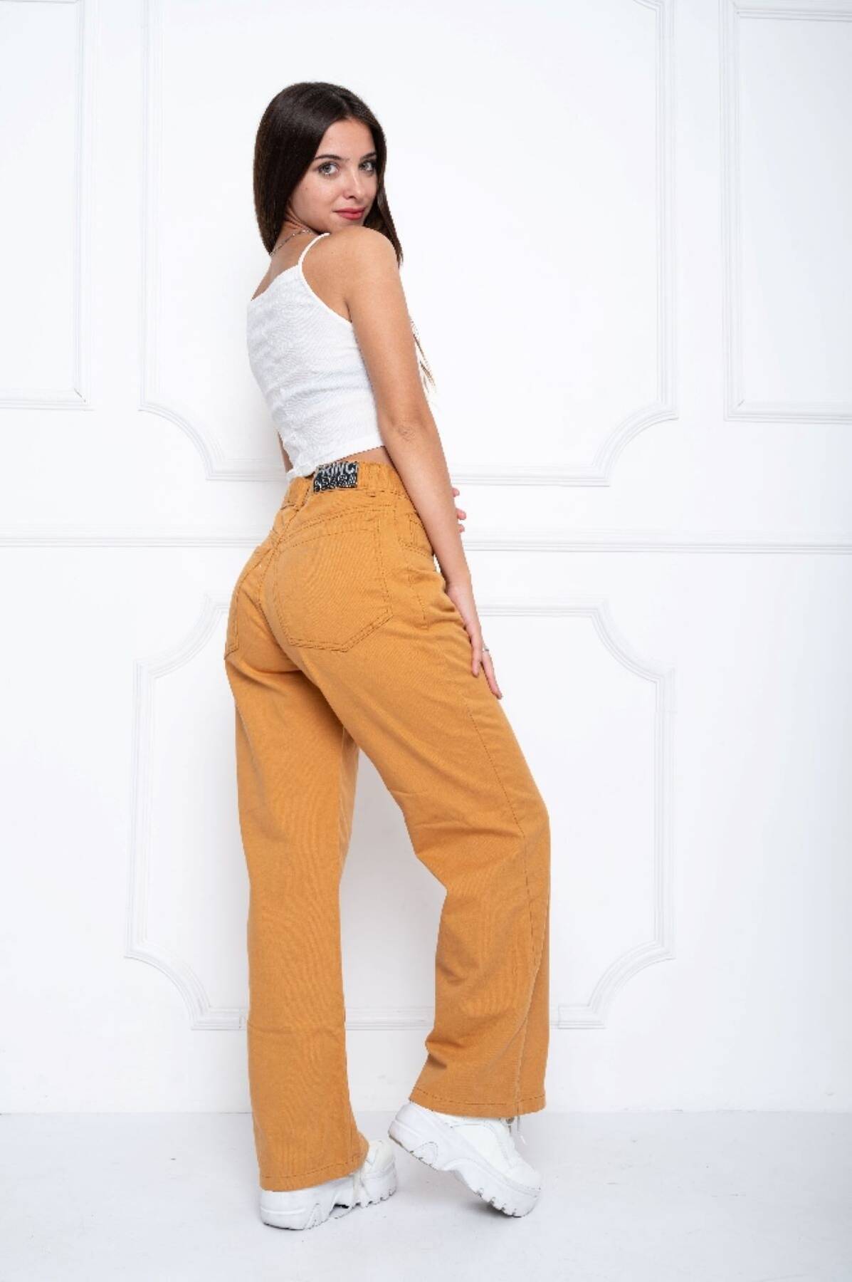 'Art. 350-6DDL.' Wide Leg Dulce de Leche "TREND" | Distrito Moda
