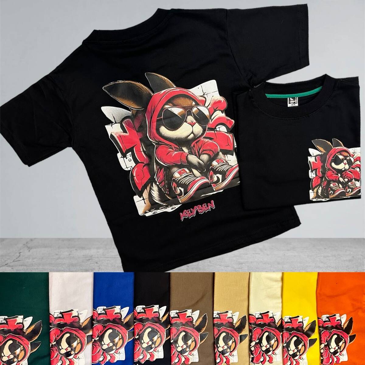 Remera osos overside algodón peinada | Distrito Moda