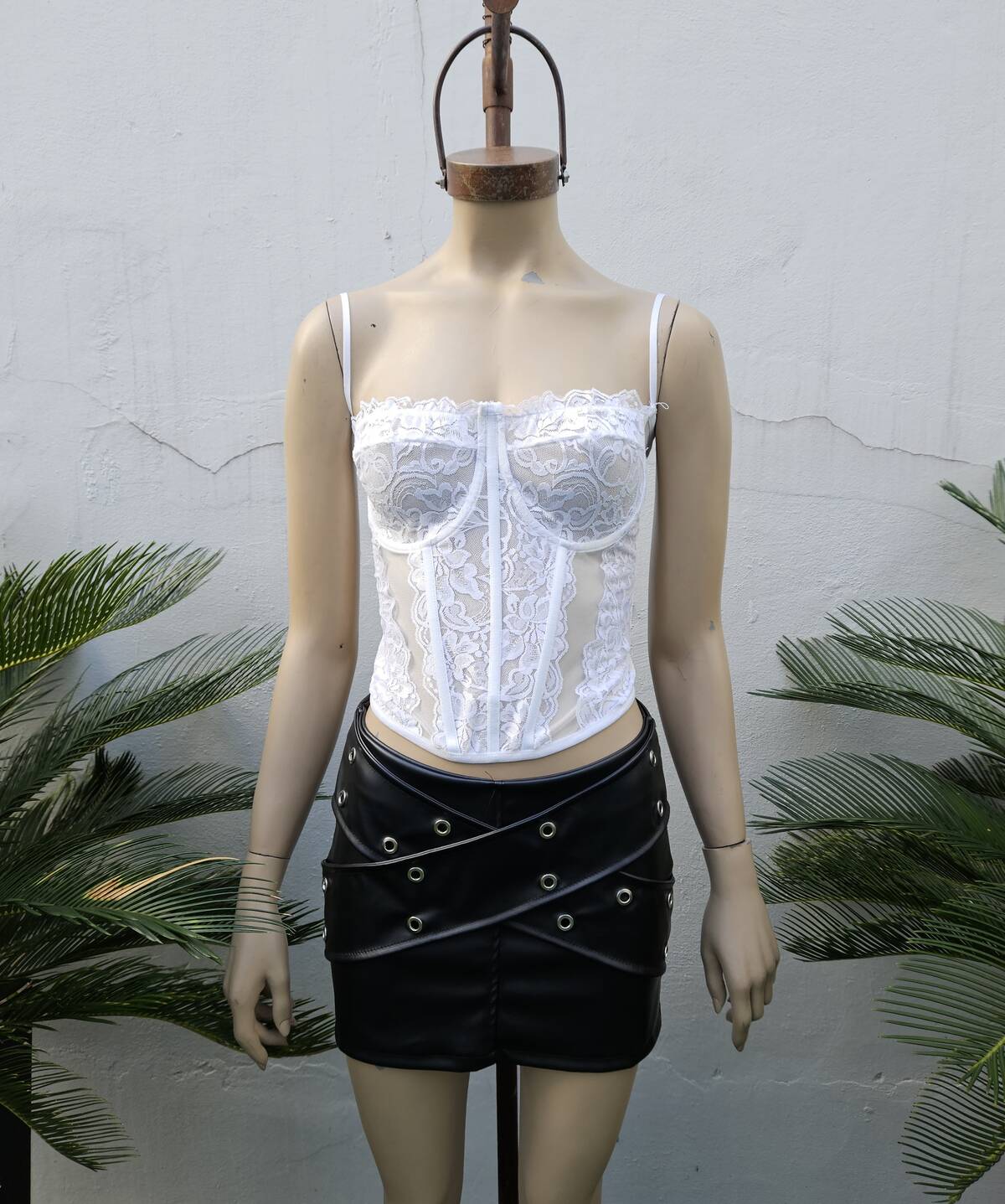Corset largo encaje | Distrito Moda