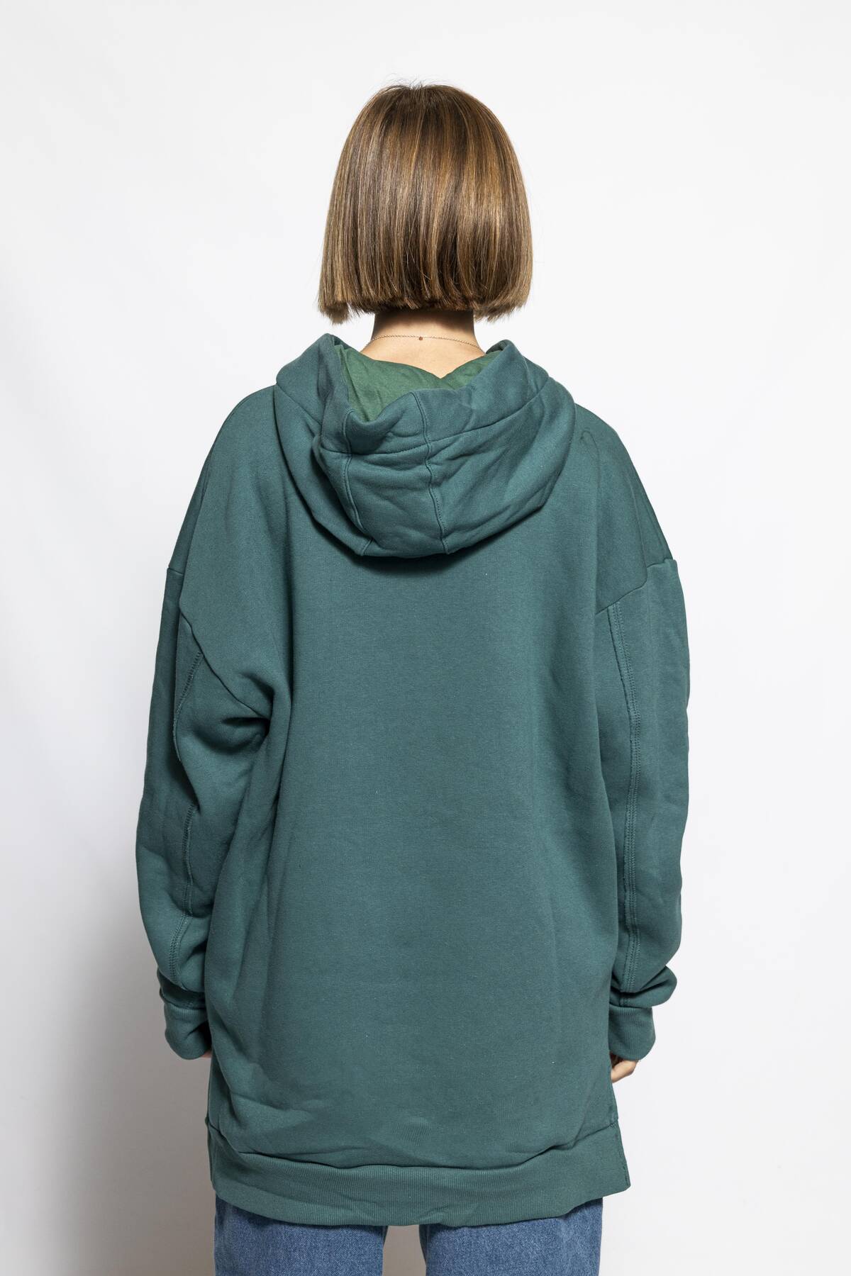 Buzo oversize con capucha doble friza paradise shaffe | Distrito Moda