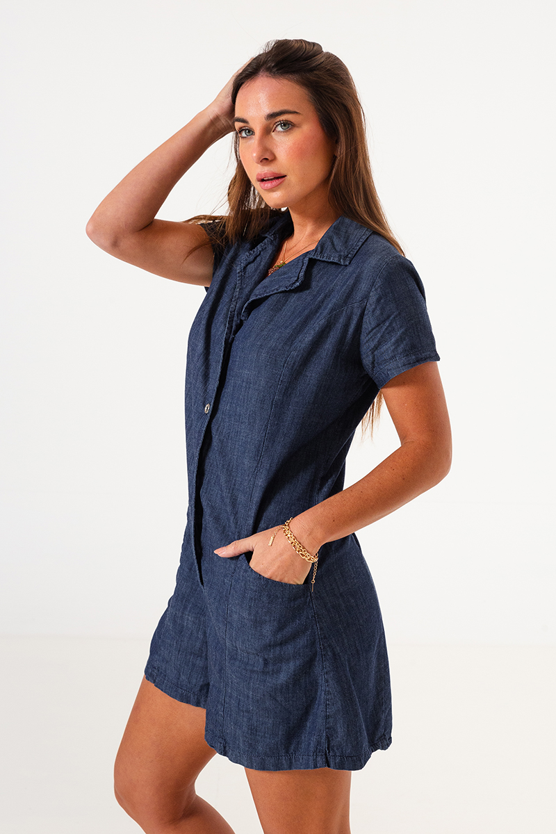 6036 Mono Short de Jean | Distrito Moda