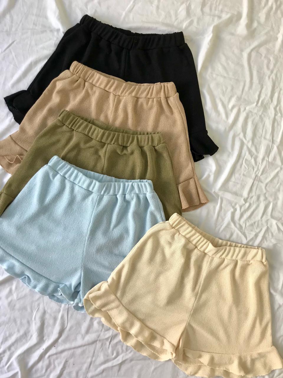 SHORT VOLADOS CROCHET | Distrito Moda