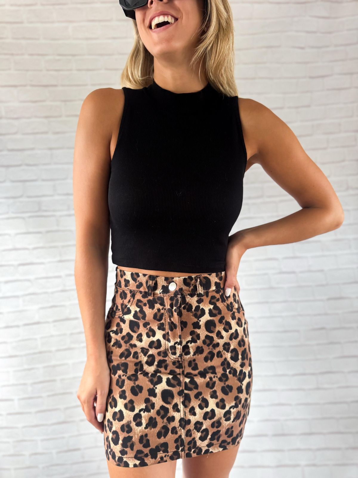 Pollera Animal print | Distrito Moda